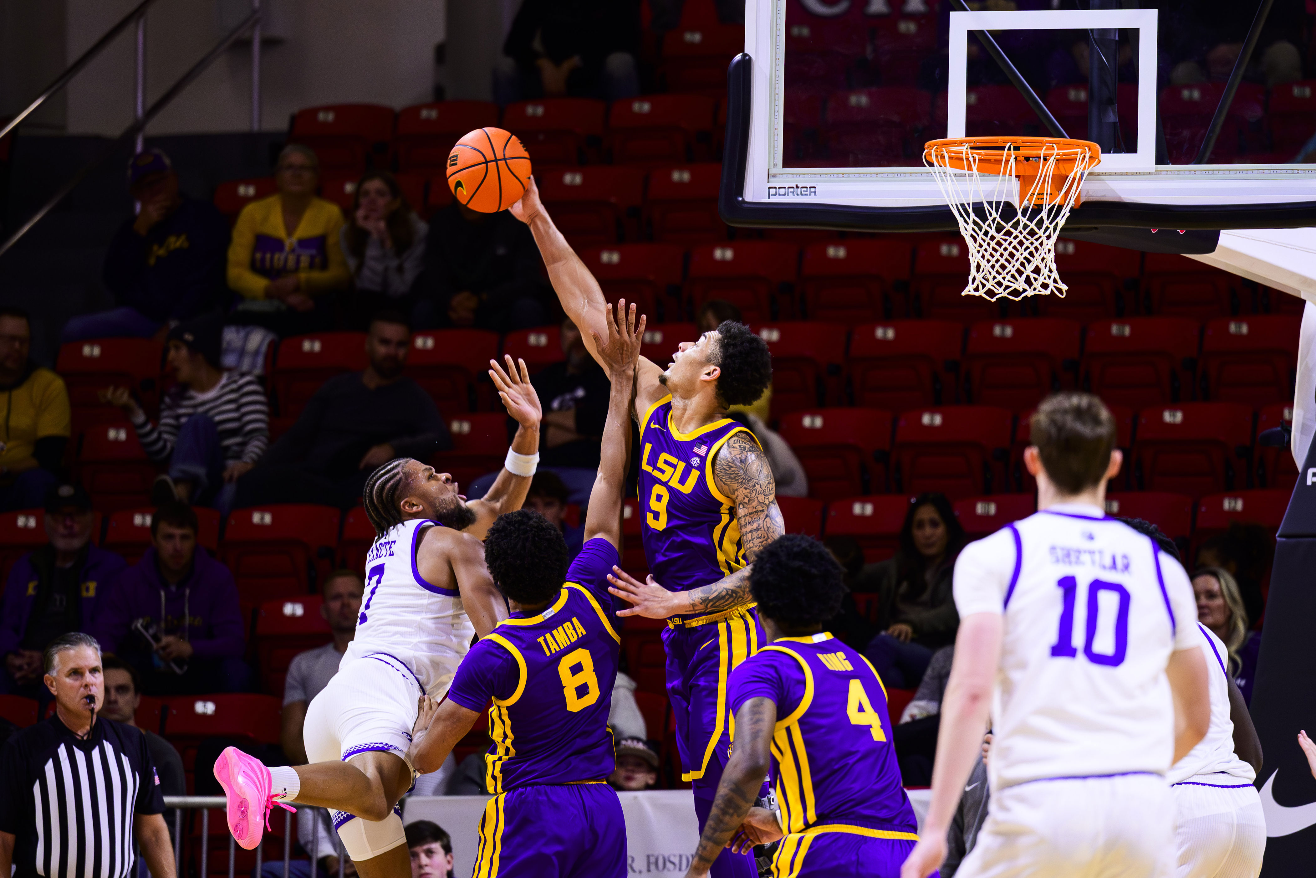 LSU transfer forward Jalen Reed commits to Michigan