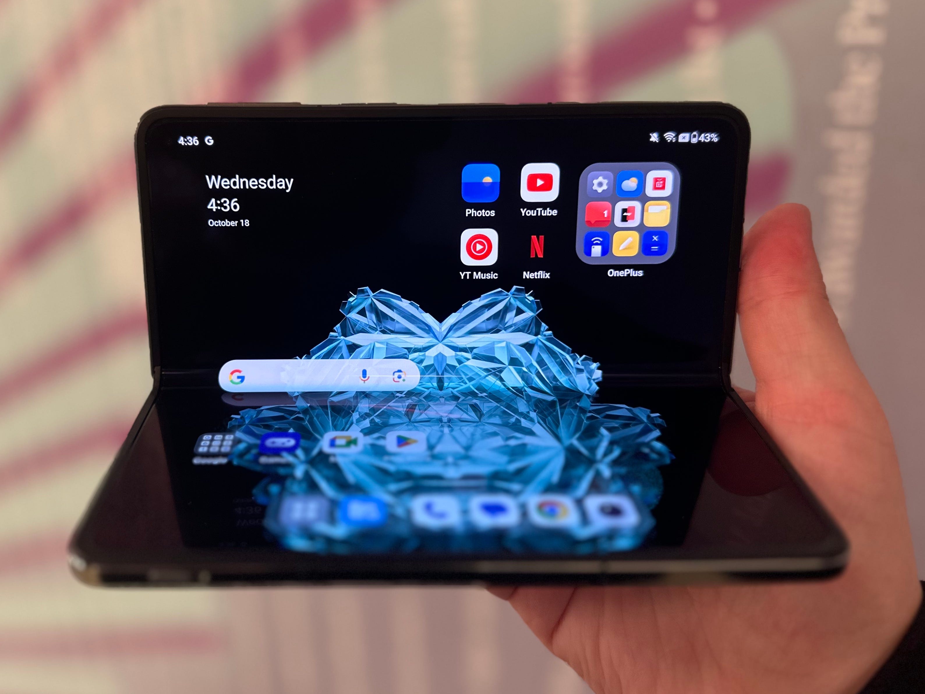 The OnePlus Open is a fresh take on the foldable phone. Here's a hands ...