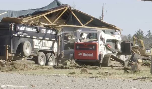 Ringle tornado recovery personal for volunteers helping hometown rebuild