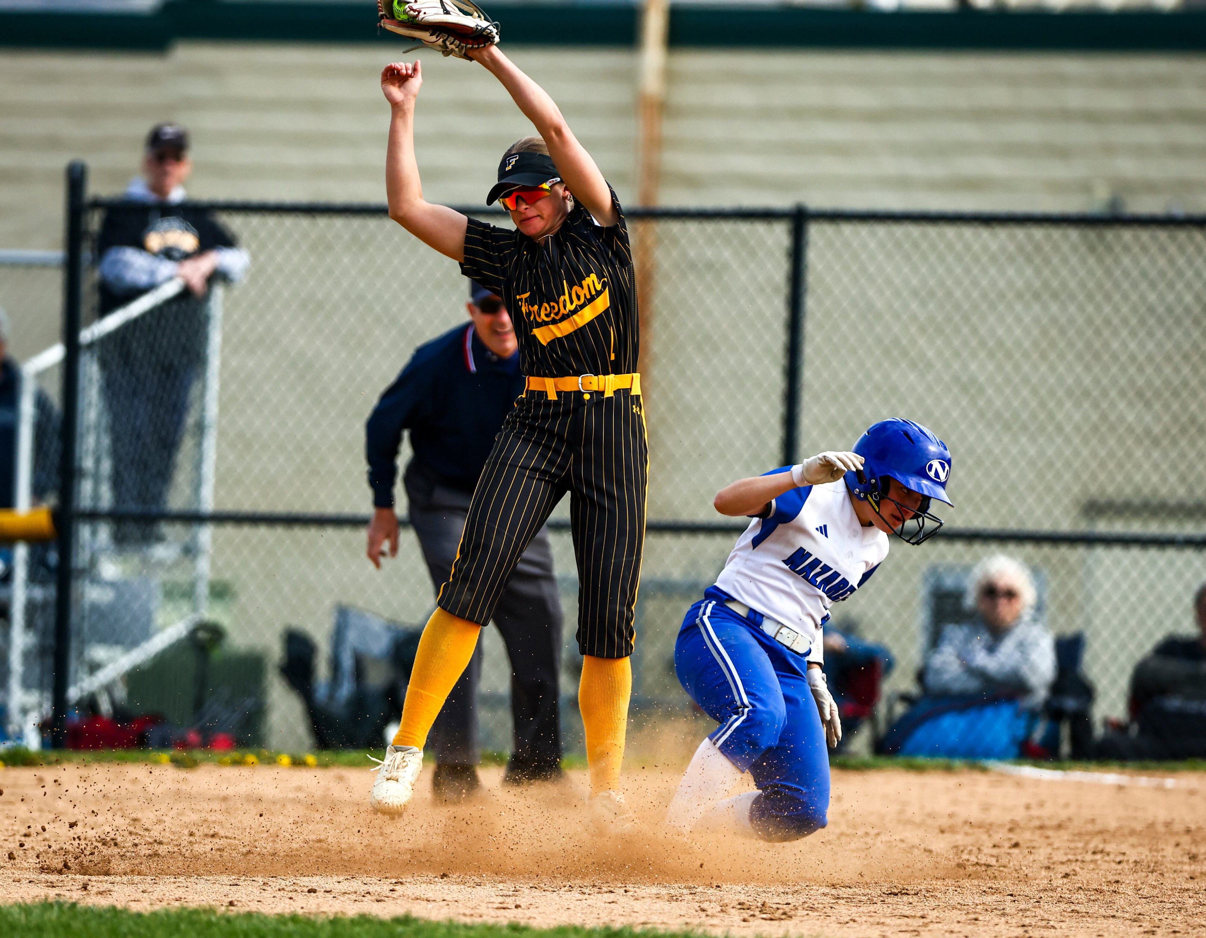 Freedom softball gets contributions from each grade in season’s 2nd win ...