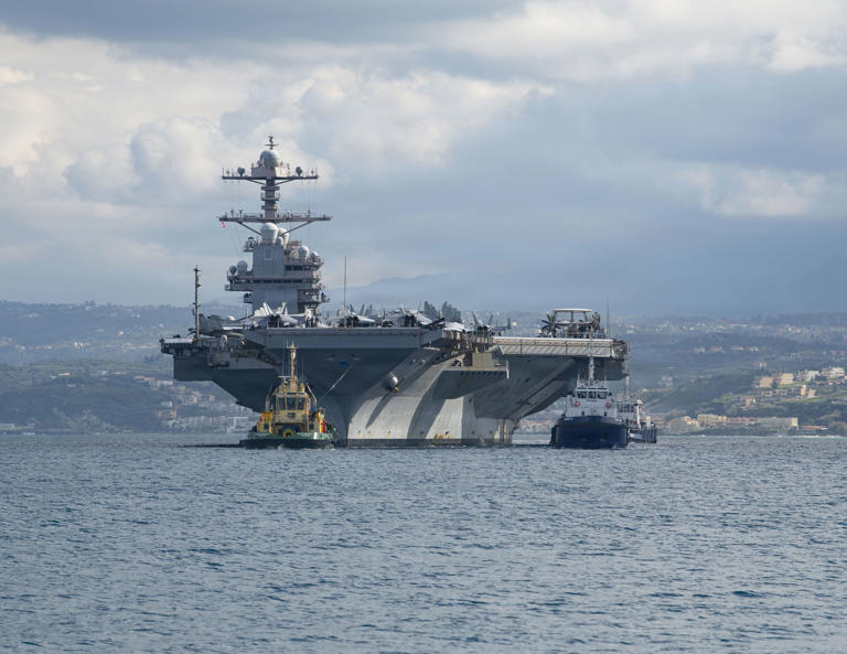 US Navy is reviewing cost of future Ford-class carriers to ensure they ...