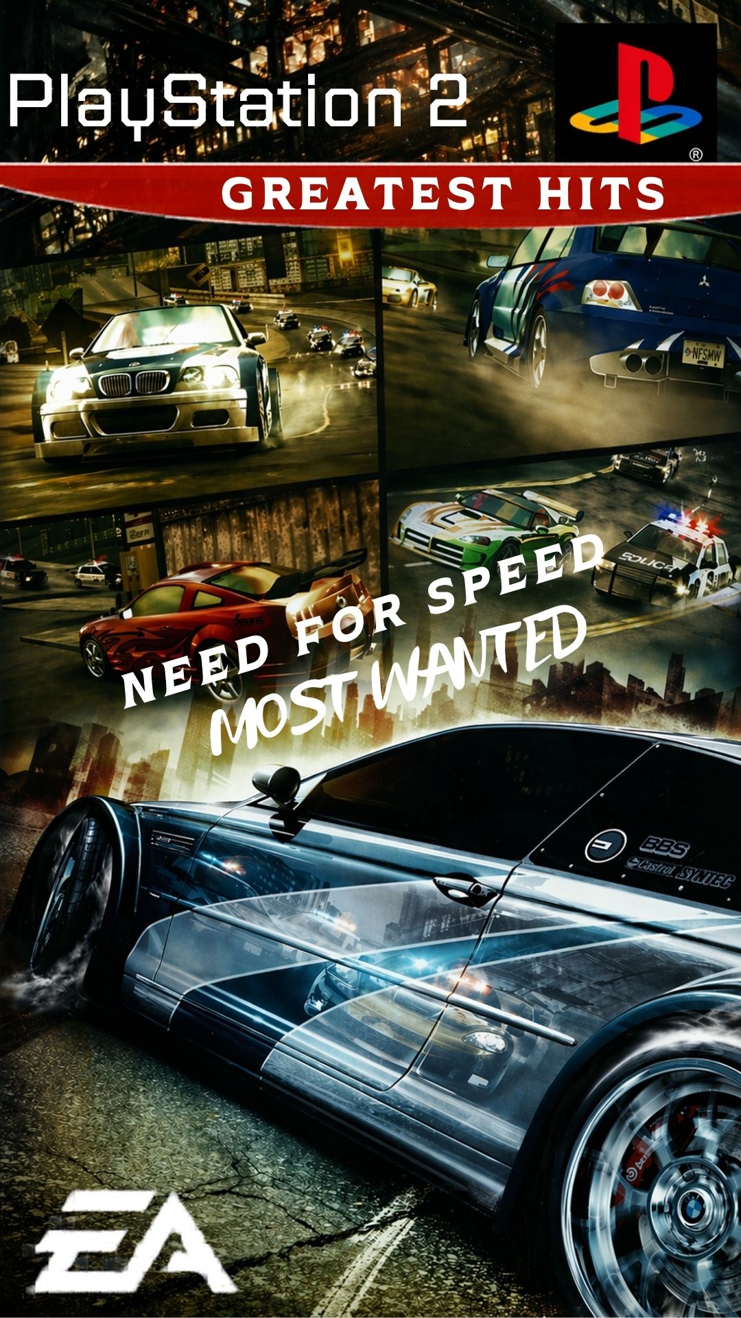Nostagic PS2 games FT: NFS MOST WANTED