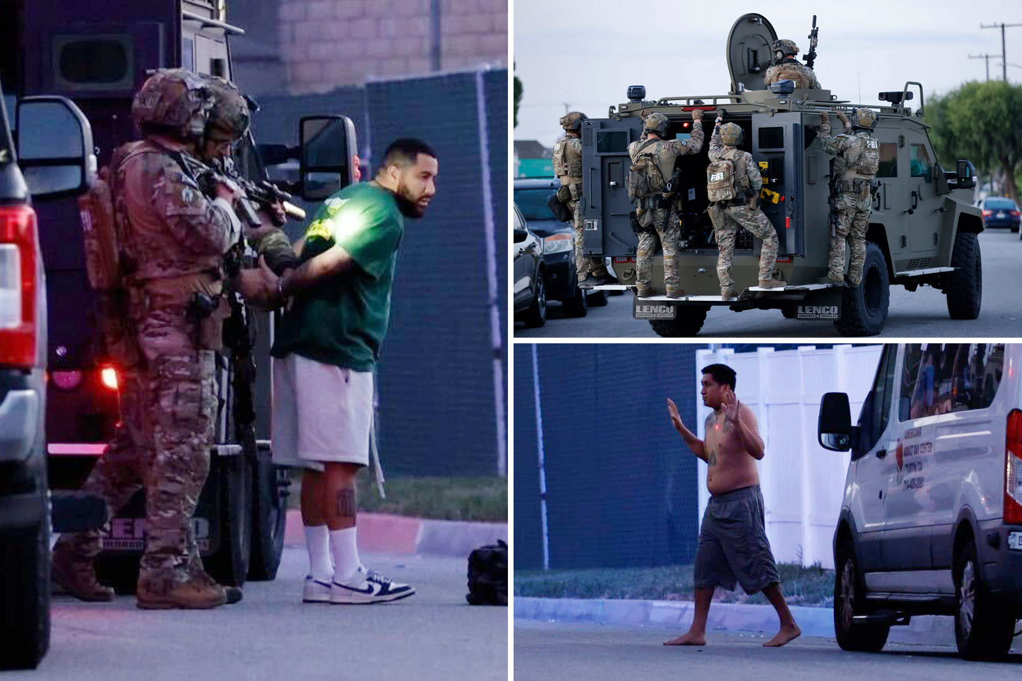 FBI targets Mexican Mafia in California in stunning pre-dawn raids