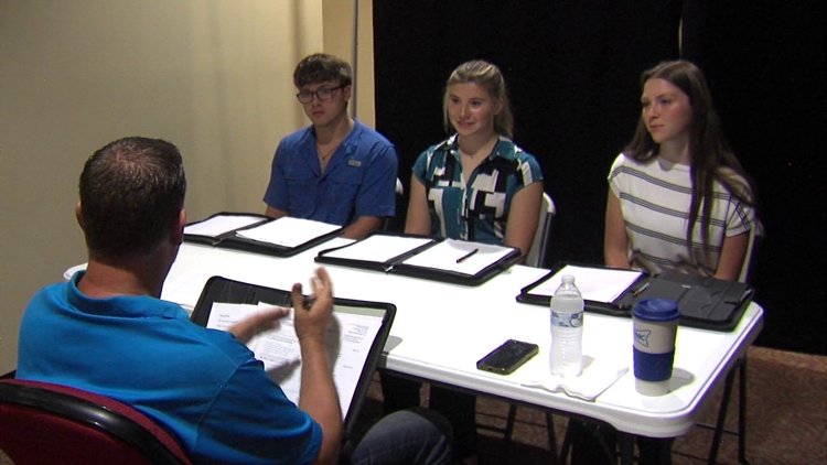 Lumberton ISD career prep students practice interview skills in ...