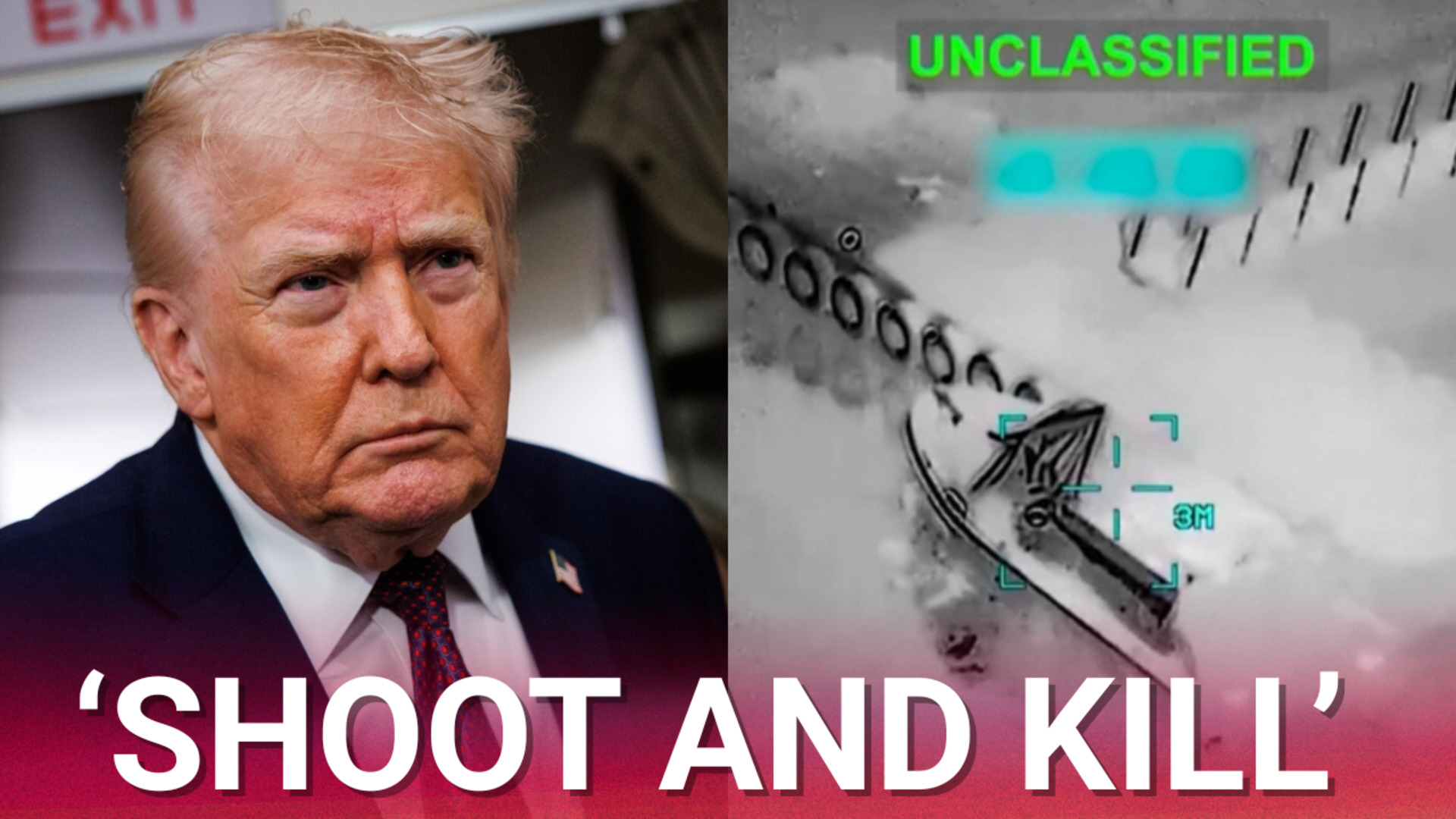 Trump orders navy to shoot Iranian mine-laying boats