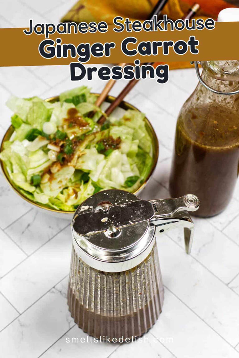 Japanese steakhouse ginger dressing
