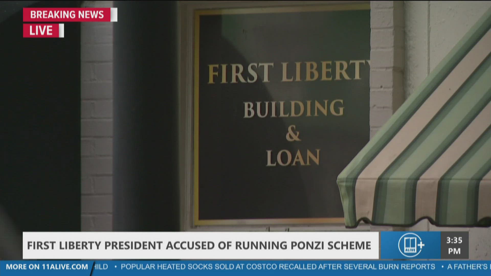First Liberty president accused in Ponzi scheme case