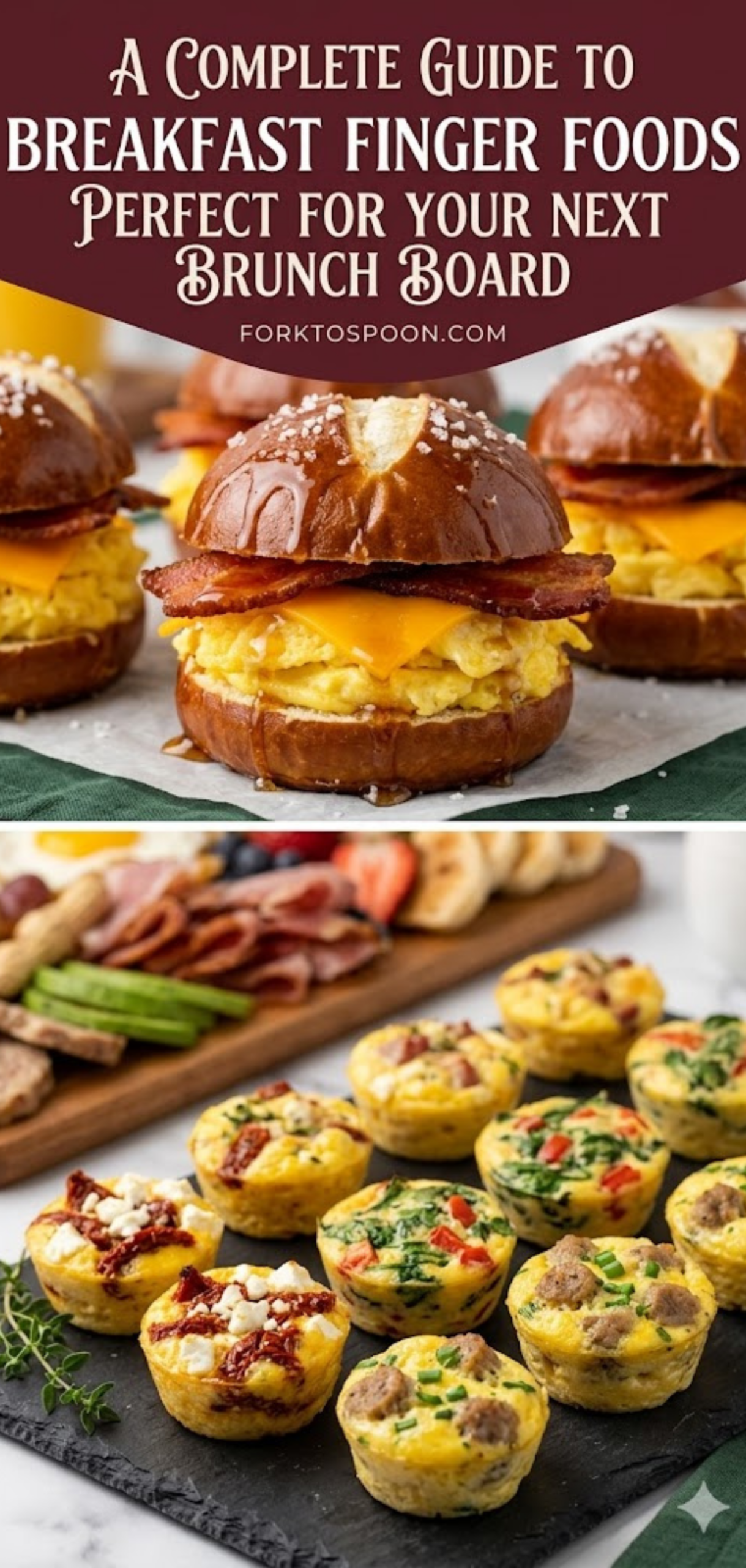 Breakfast finger foods perfect for your next brunch board