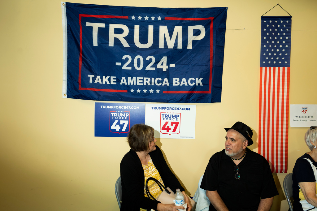 What Hispanic adults, men and young Americans think of Trump, according ...
