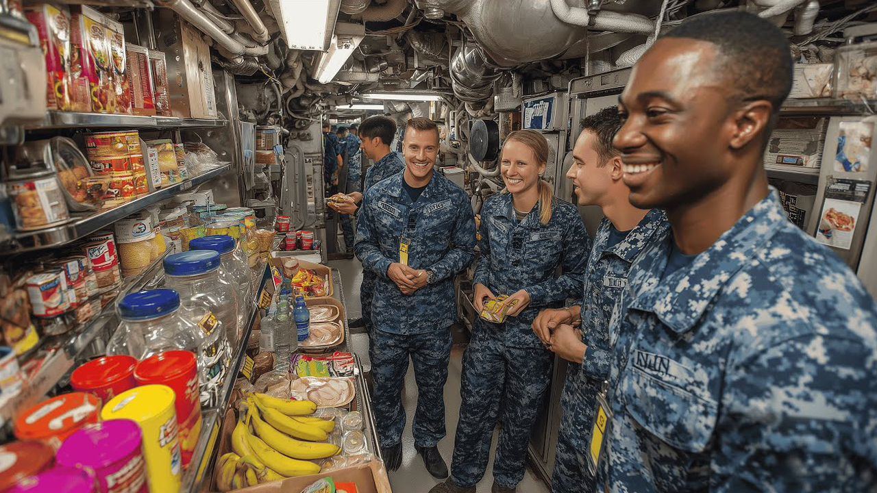 Inside the tiny Navy store that keeps US submarine crews going