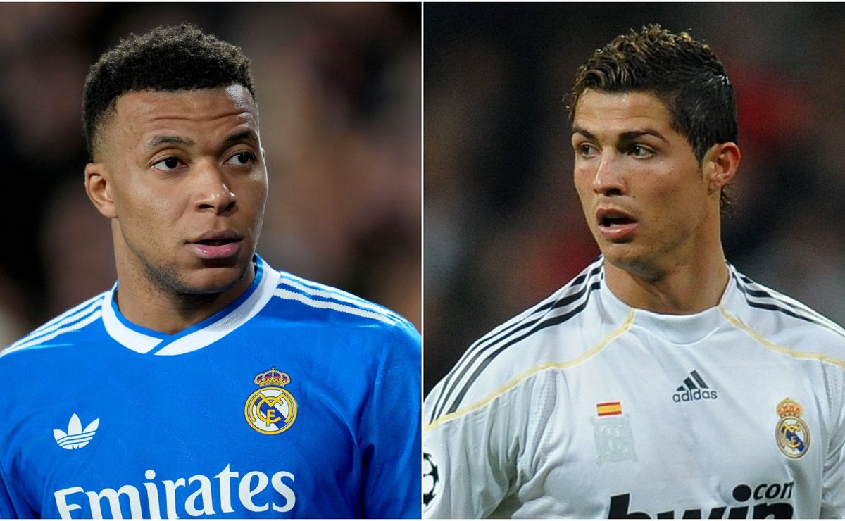 Kylian Mbappe hits 100 Real Madrid matches milestone as Cristiano ...