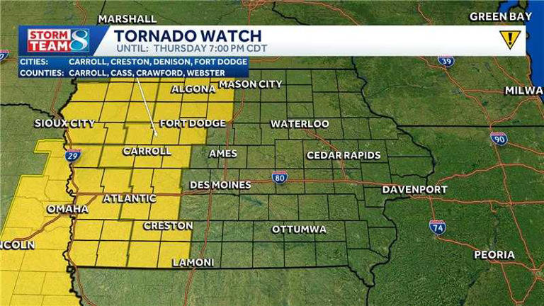 Iowa weather: What to know about severe storms possible today