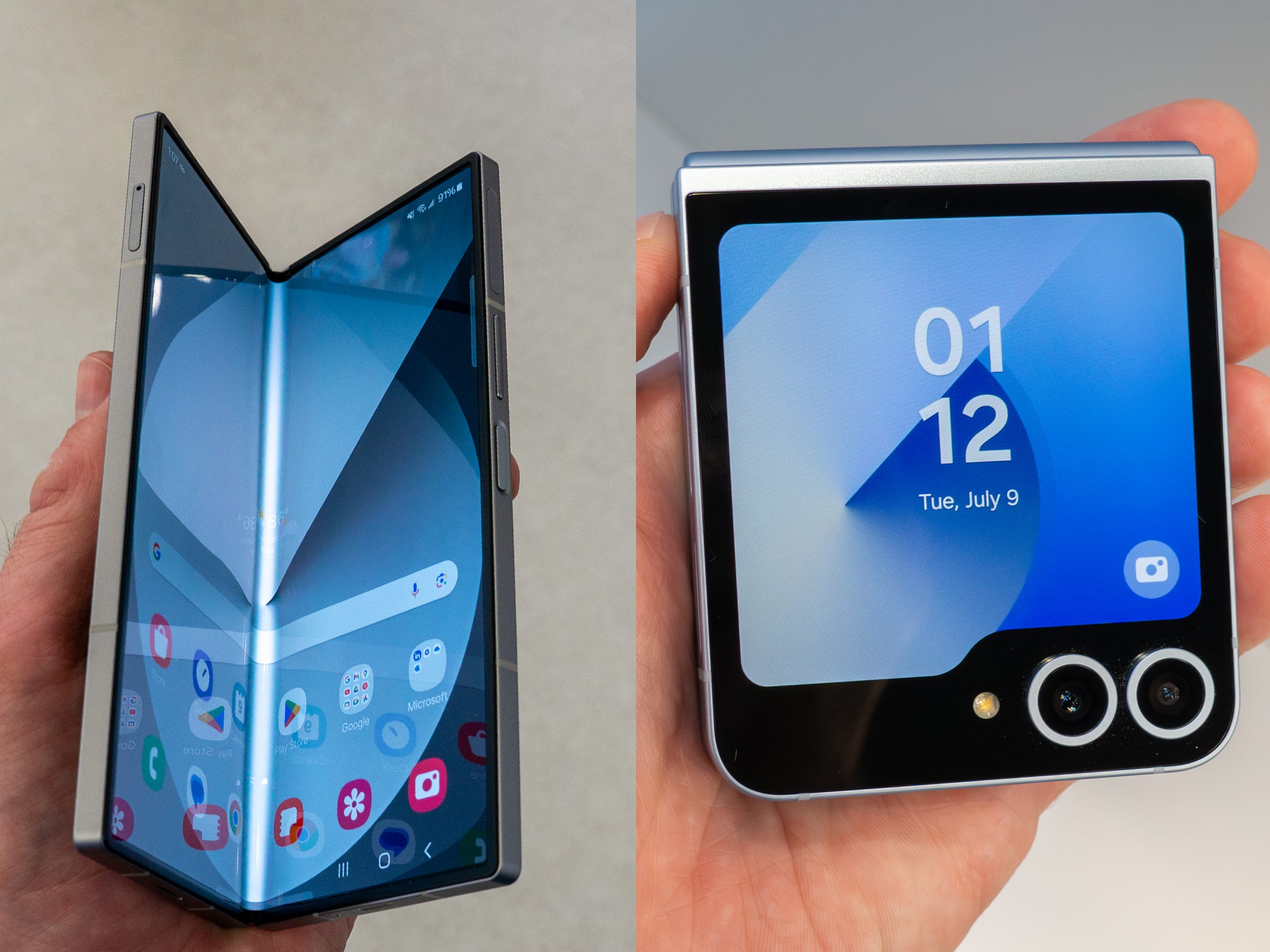 Samsung's Galaxy Z Fold 6 and Z Flip 6 are now for sale, its most ...