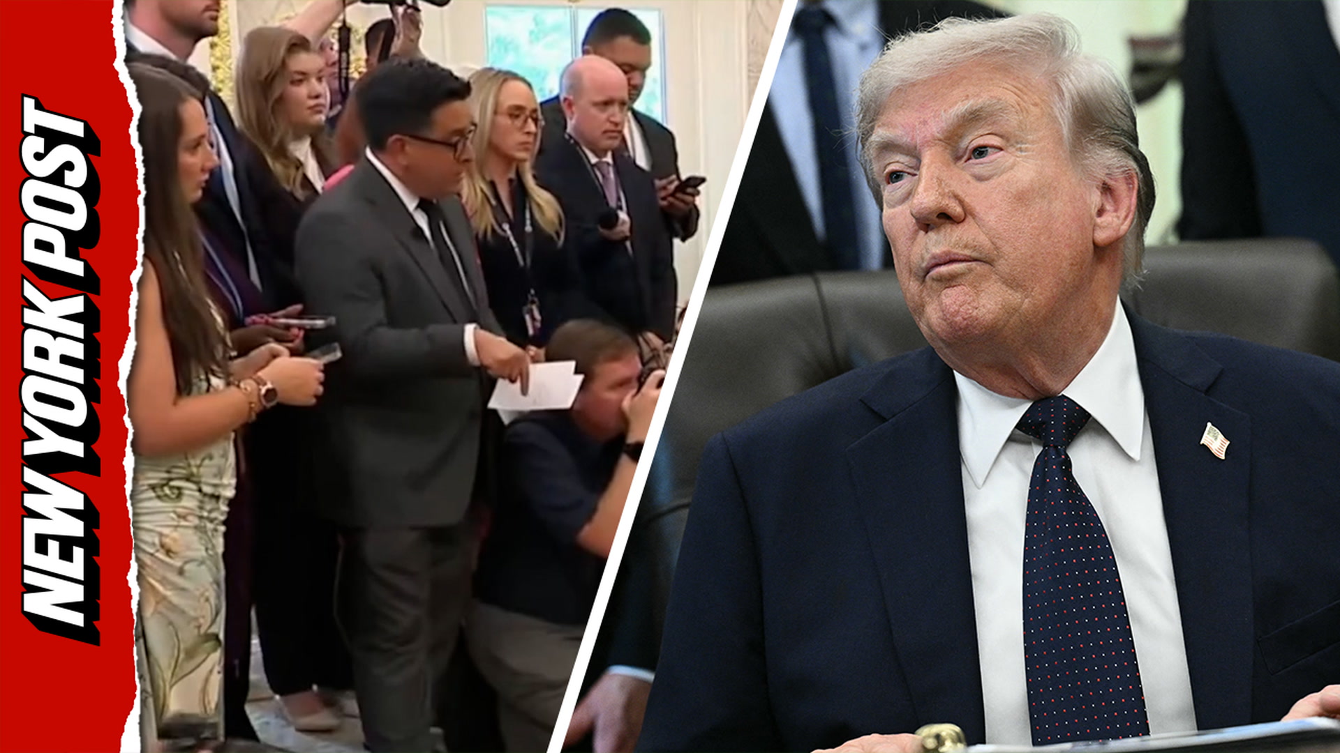 Trump blasts CBS reporter as a 'wise guy' for continuously cutting him off