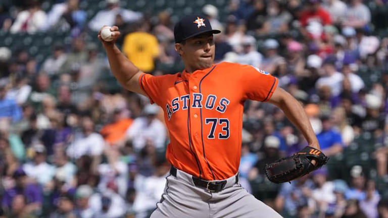 Recently DFA’d Houston Astros reliever claimed by the Minnesota Twins