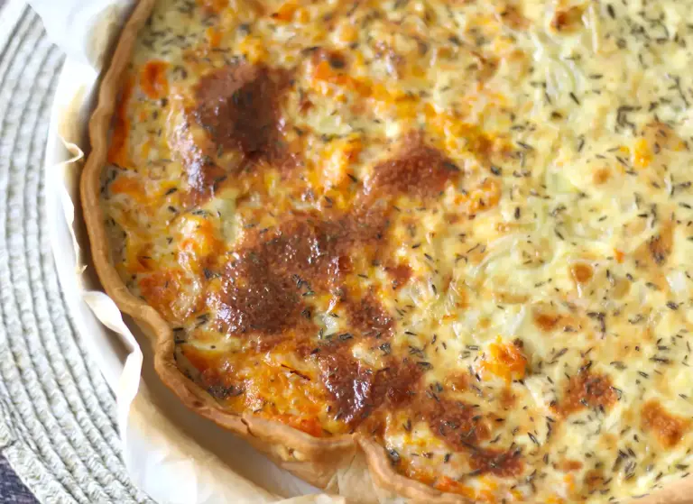 Pumpkin pie, for a simple and effective meal