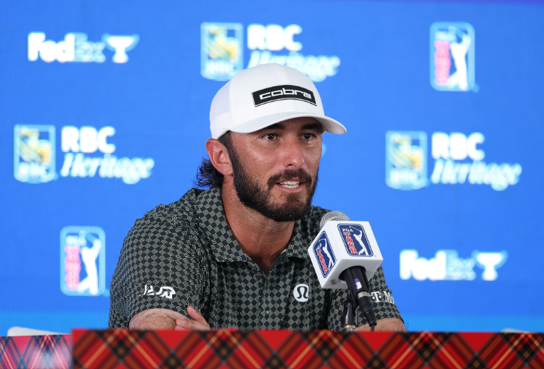 Max Homa breaks silence after viral club throw at RBC Heritage