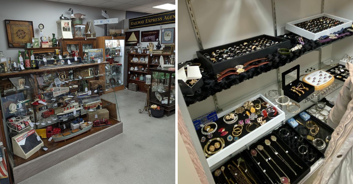 This Indiana antique mall features 12,000 square feet of high-quality ...