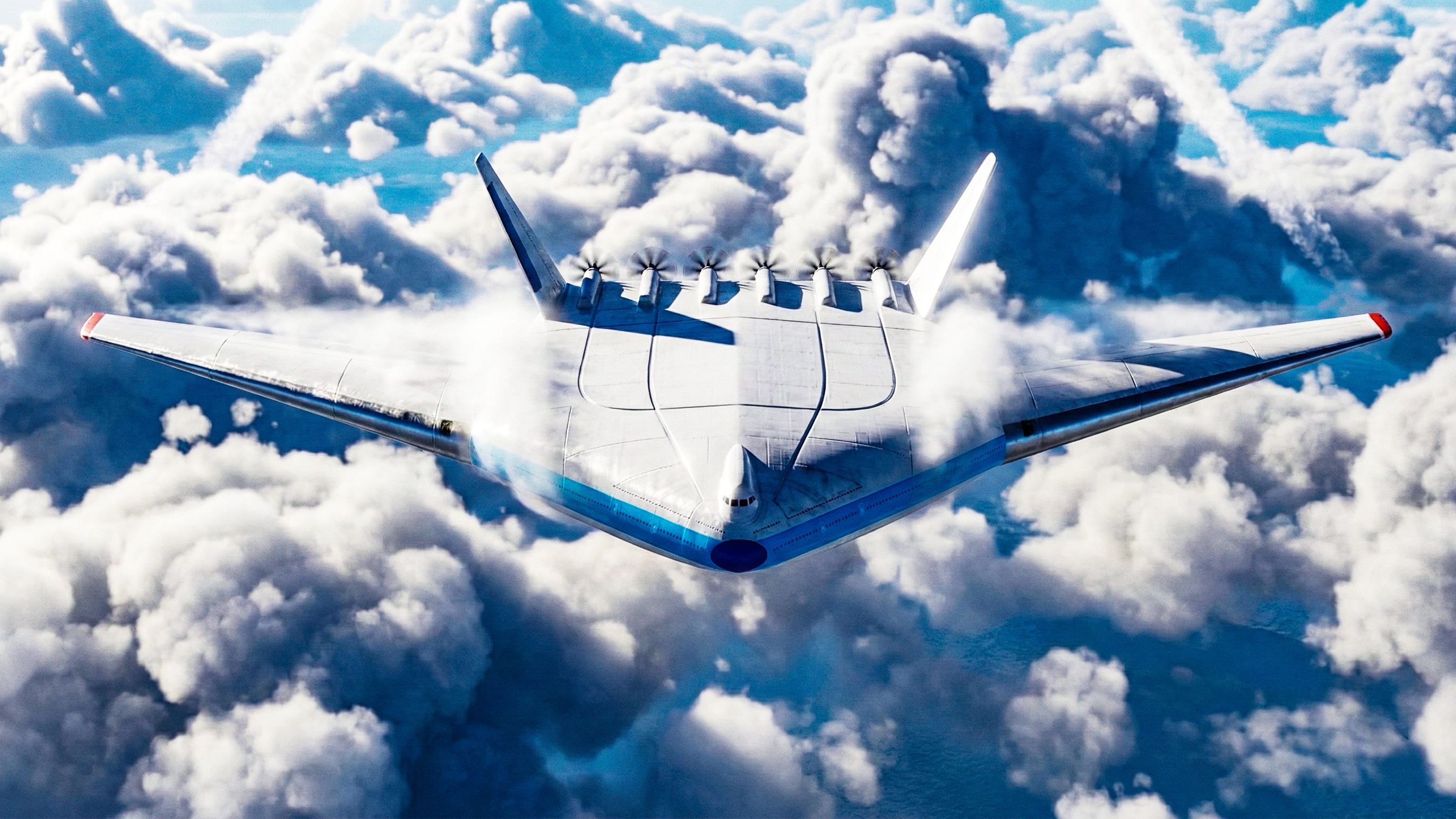 Russia’s 1,200-seat super plane - the blended wing airliner that never ...
