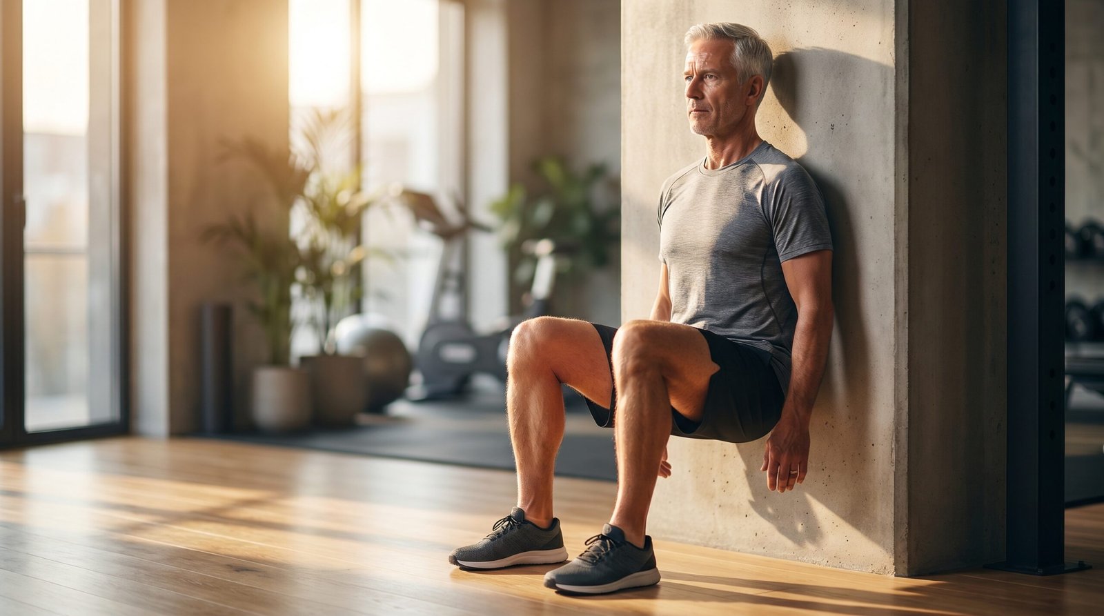If you can hold a wall sit for 90 seconds after 50, your leg strength ...