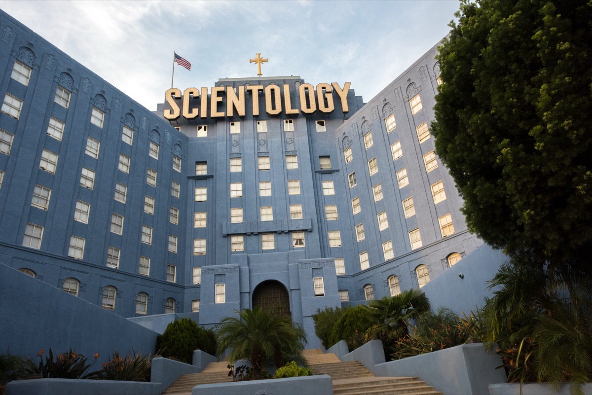 Teens are speedrunning the Scientology building in LA