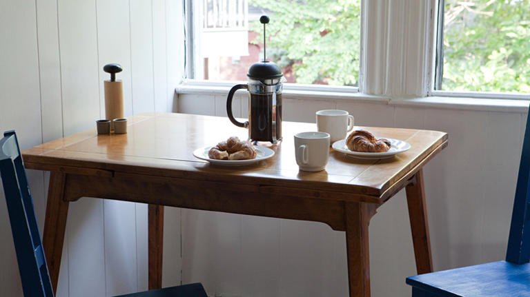 Ditch the traditional dining table: The antique furniture solution that ...
