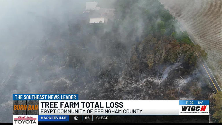 Wildfire in Egypt community 100% contained after burning 149 acres