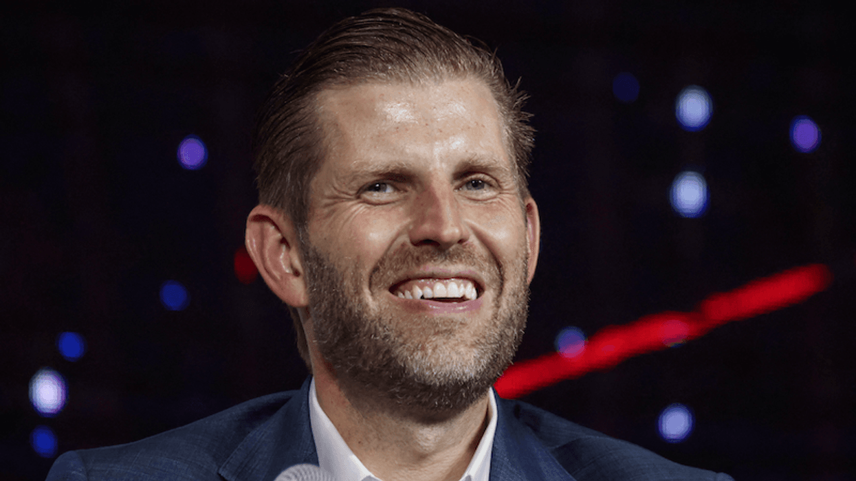 Eric Trump faces criticism after boasting about Pentagon contract on ...