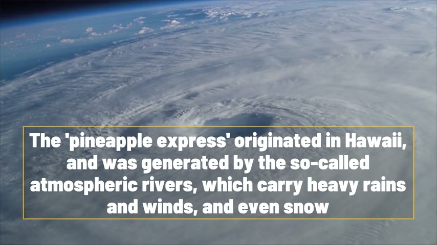 What are atmospheric rivers?
