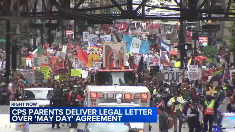 CPS parents deliver legal letter over 'May Day' agreement as Chicago ...