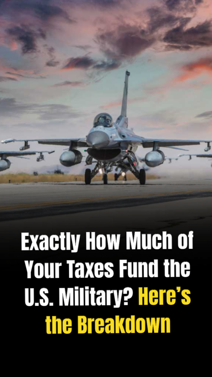 Exactly how much of your taxes fund the US military? Here’s the breakdown