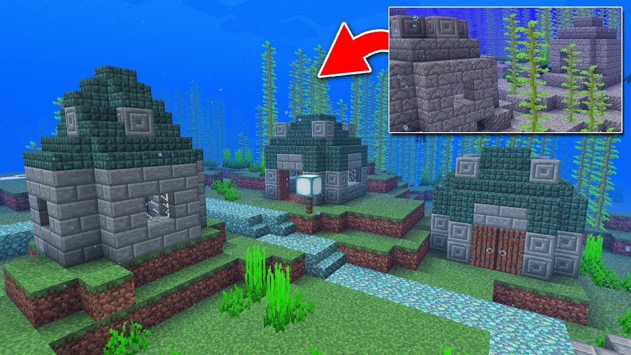 How the new Minecraft ruins used to look