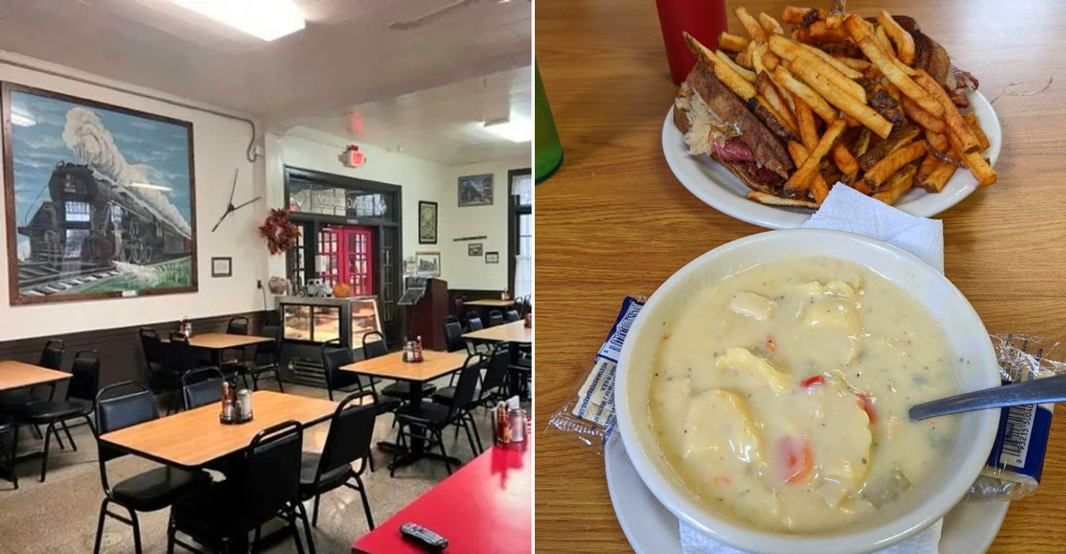This Ohio restaurant serves classic diner fare inside a restored 1900s ...