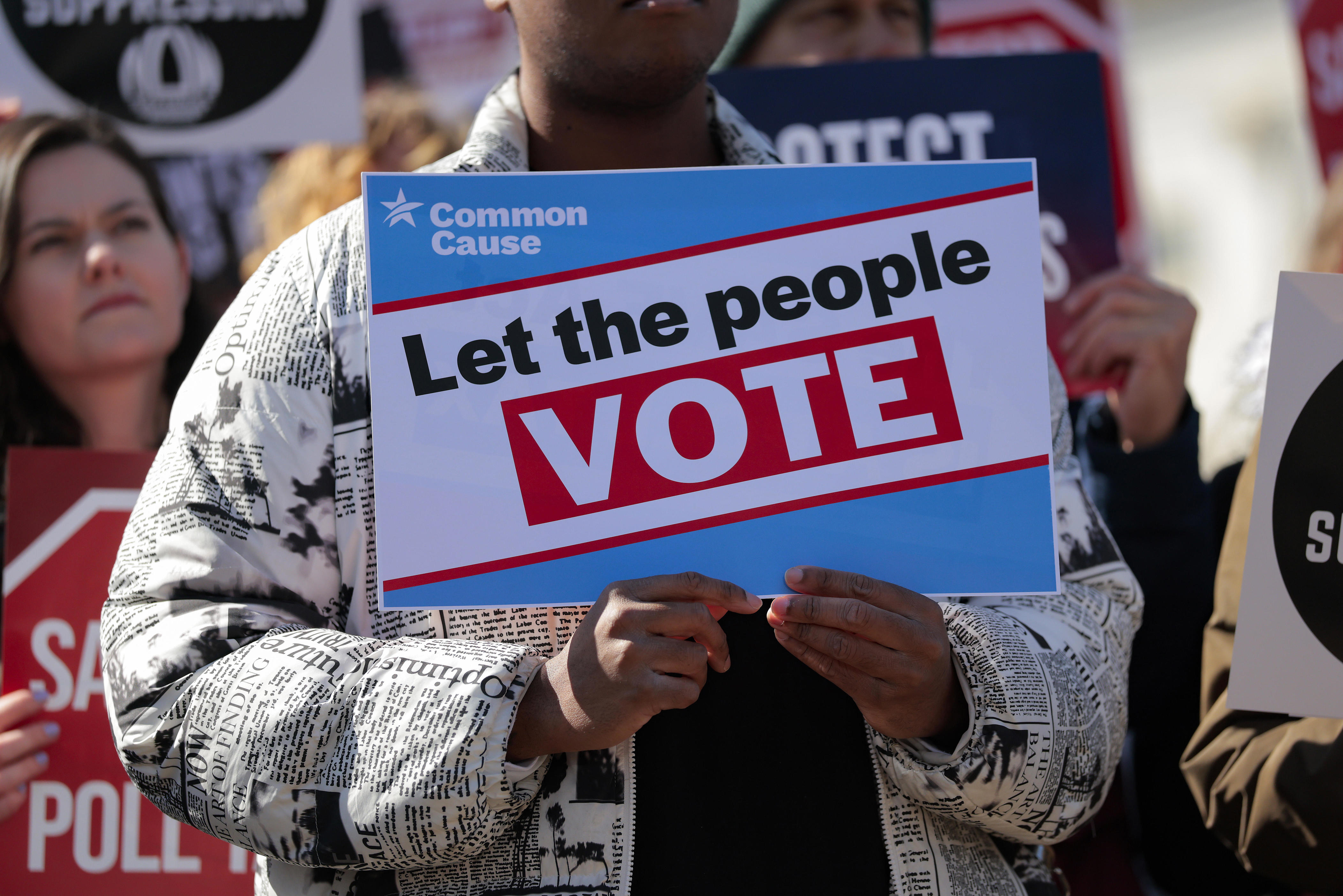 Civil rights groups sue over Florida's new election law