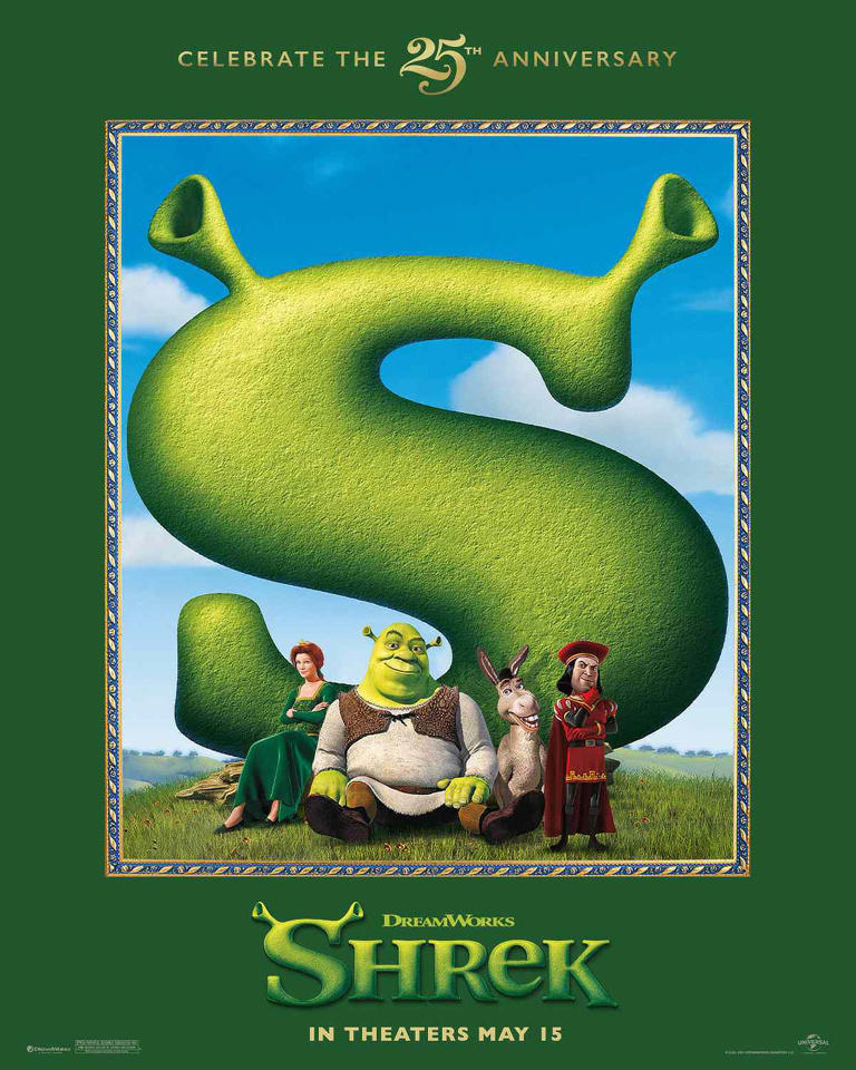 Shrek 25th anniversary re-release set for May 15