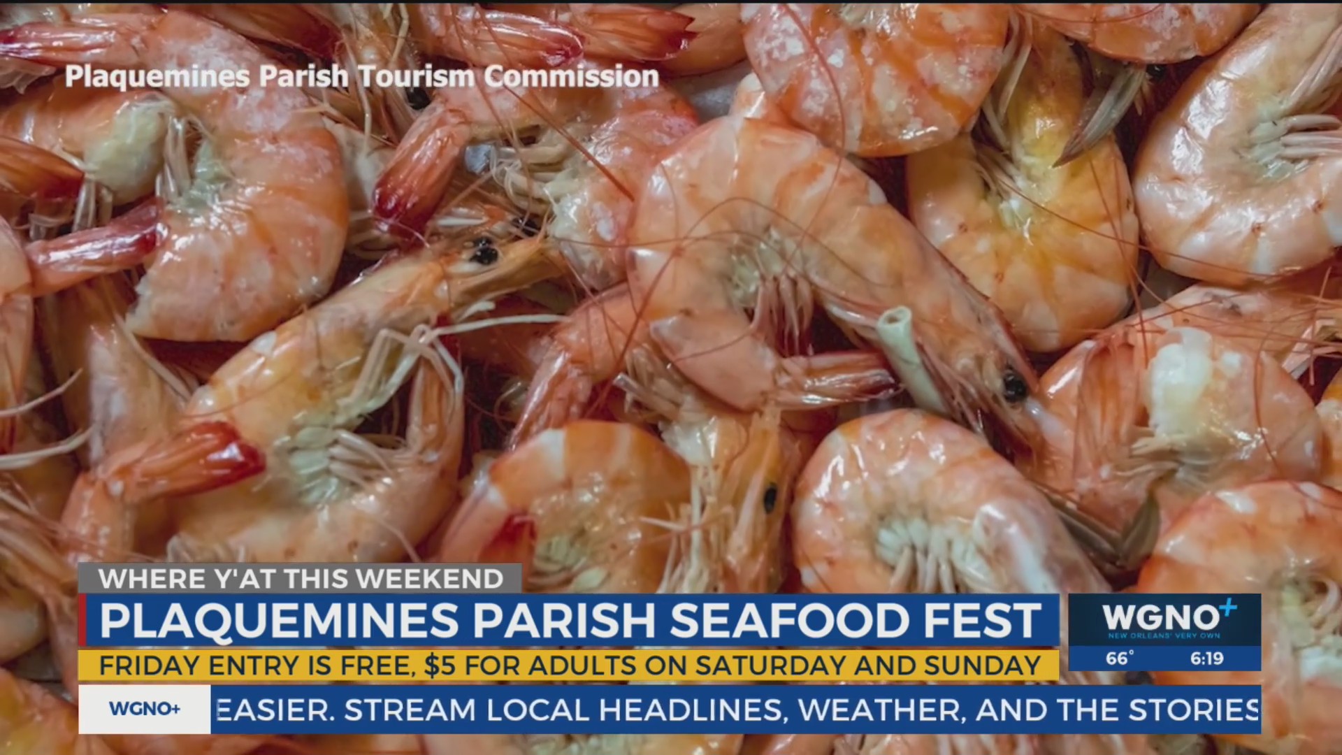 Where y'at this weekend