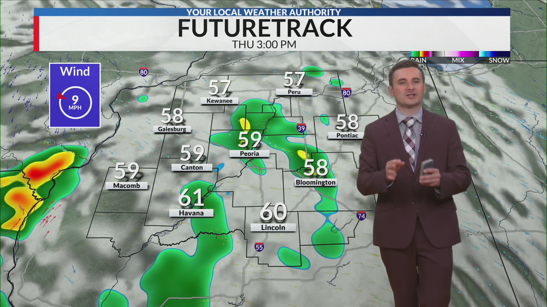 8:30 a.m. Wednesday, April 29 forecast
