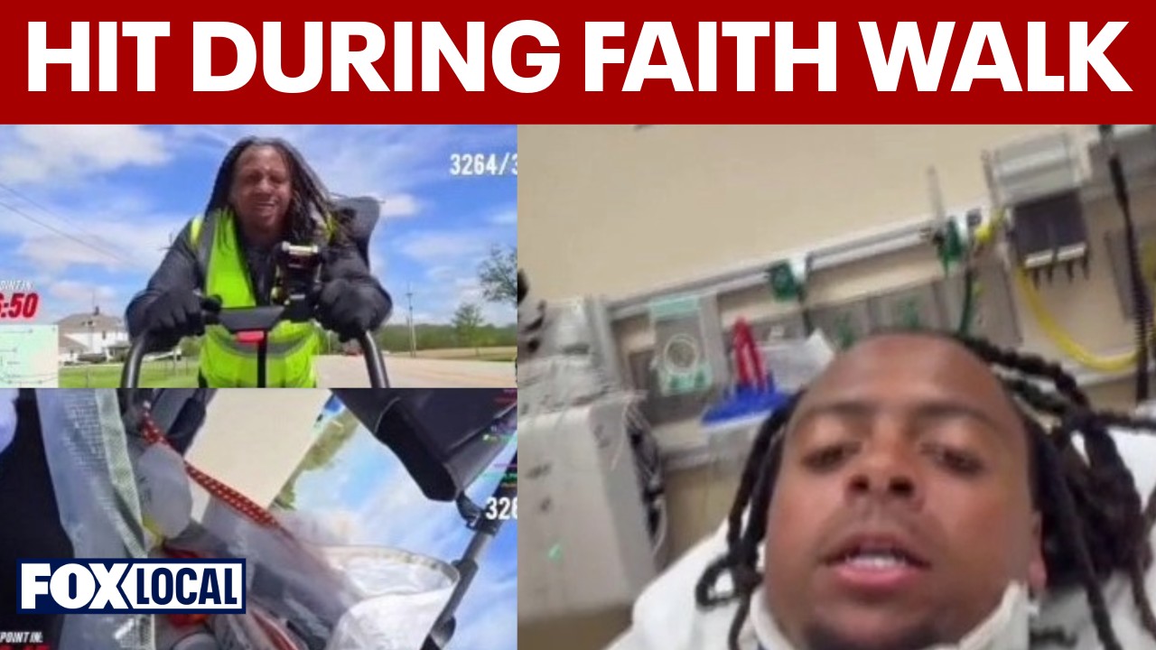Twitch streamer 'Minister Zay' struck by car during cross-country faith ...