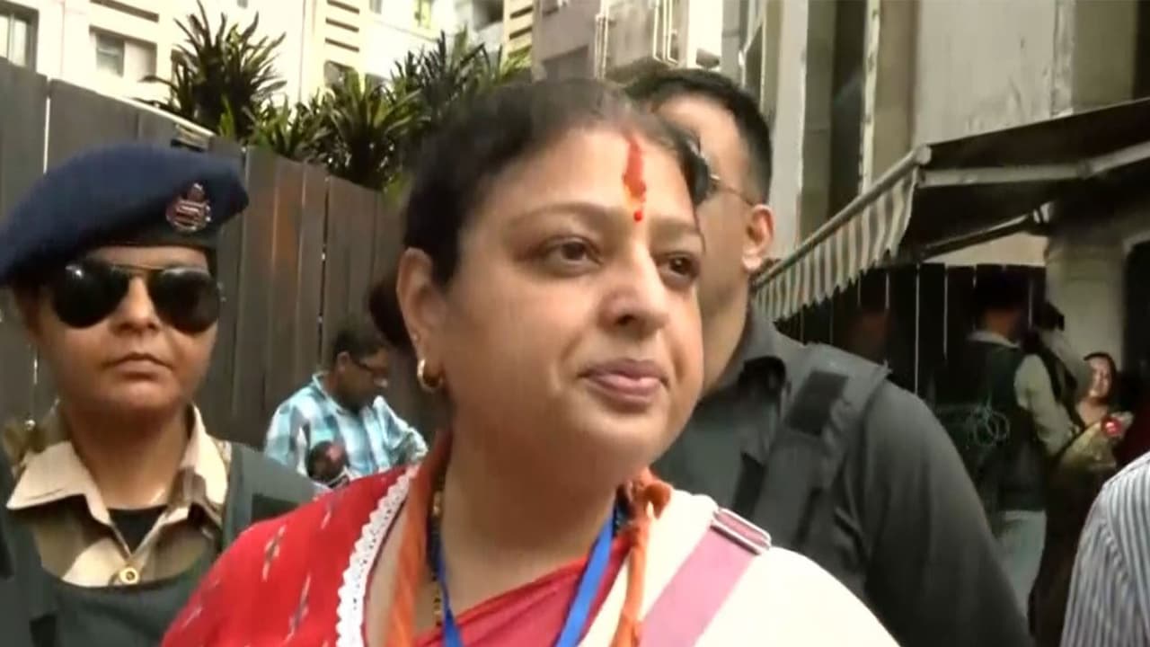 WB polls: BJP's Priyanka Tibrewal votes; Suvendu Adhikari attacked