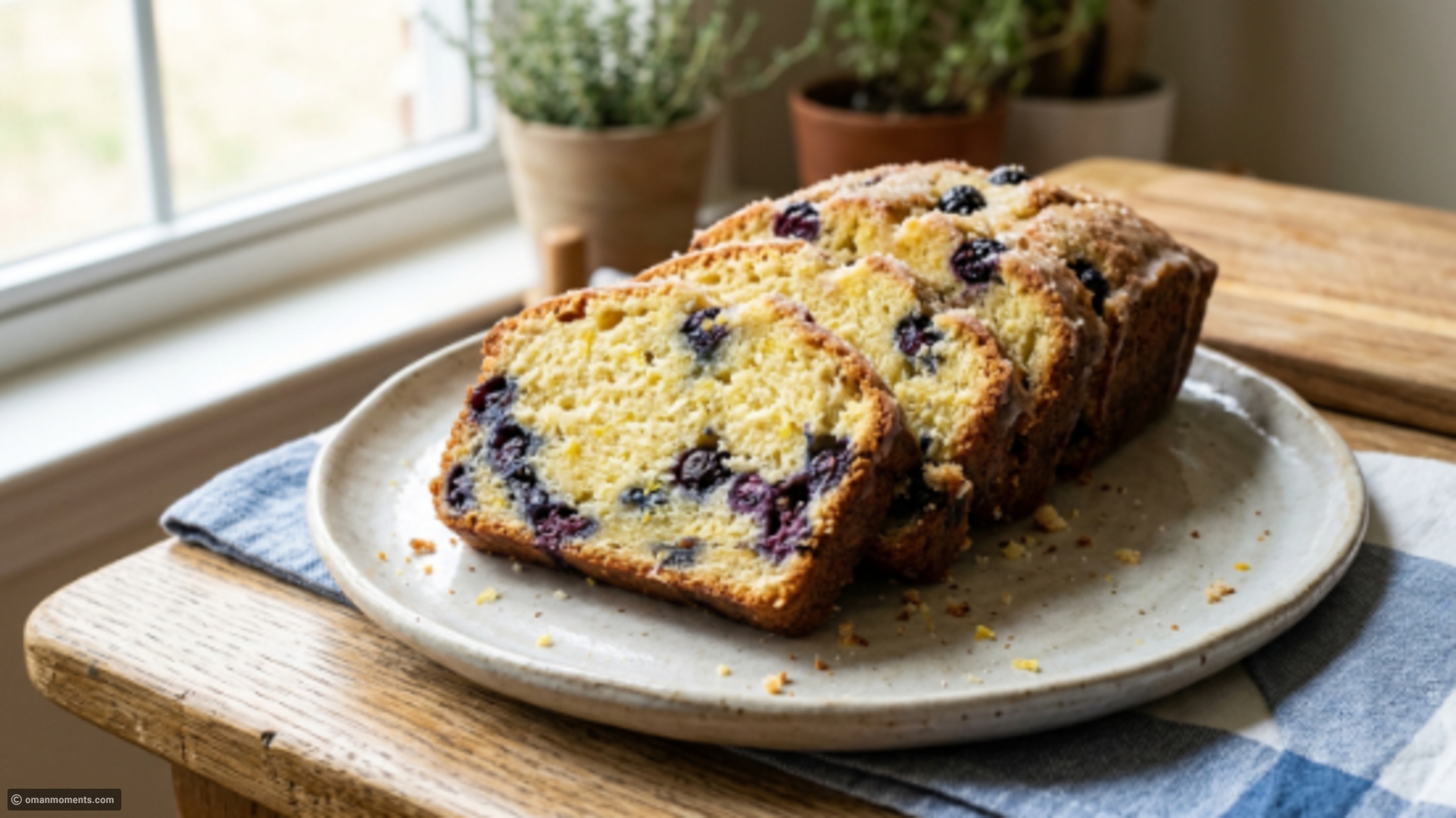 Lemon blueberry bread: Easy, moist, homemade delight