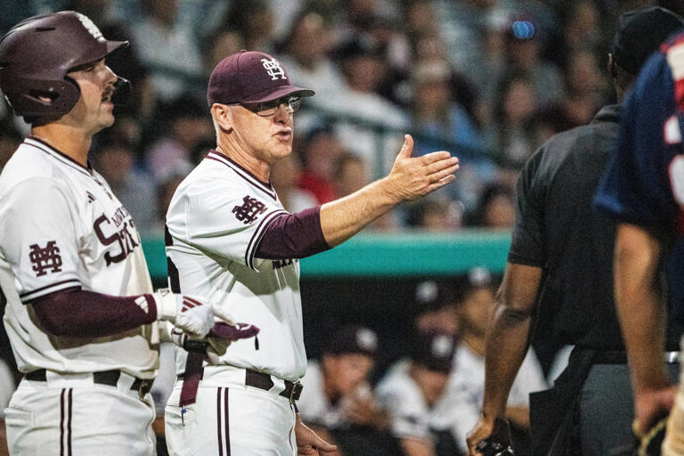 Watch Mississippi State coach Brian O'Connor's livid reaction to ump's ...