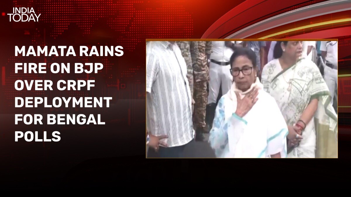 Mamata slams CRPF, says they should secure border, instead securing one ...