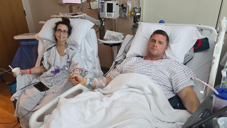 Virginia Beach firefighter donates liver to wife in life-saving surgery ...