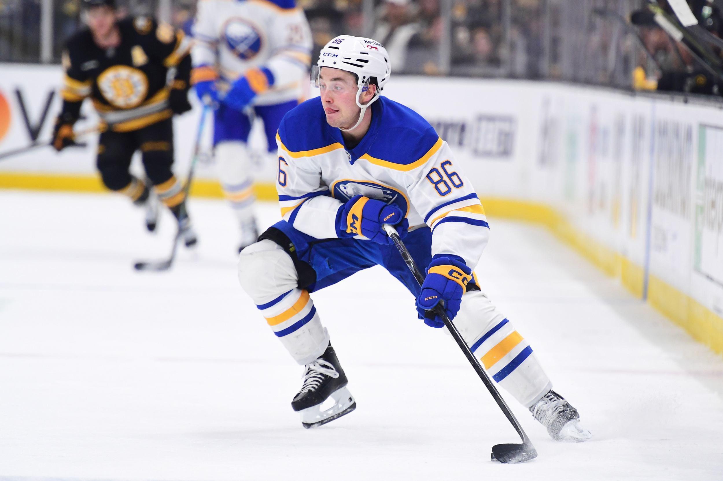 Sabres’ Noah Ostlund suffers lower-body injury