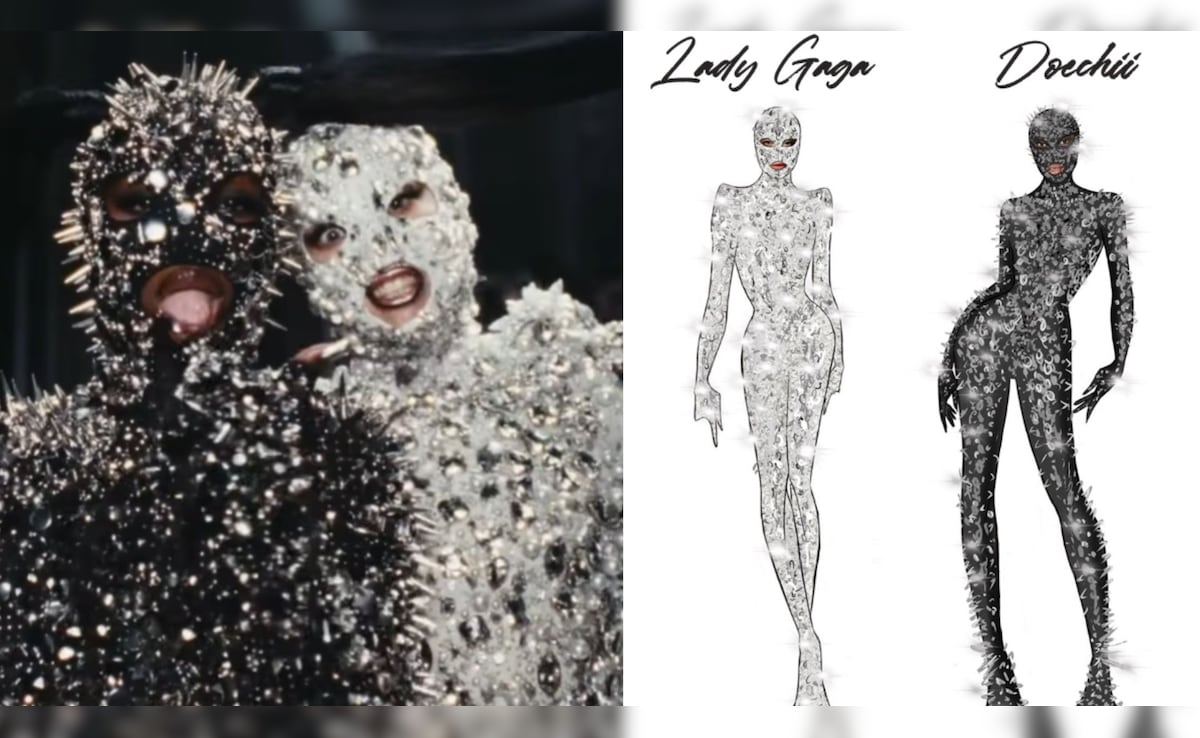 800 hours and 3,000 crystals: Gaurav Gupta crafts Lady Gaga and Doechii ...
