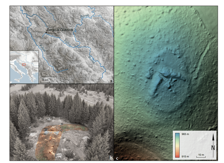 Metal detectorists found a 200-foot strange L-shaped wall, but the real ...