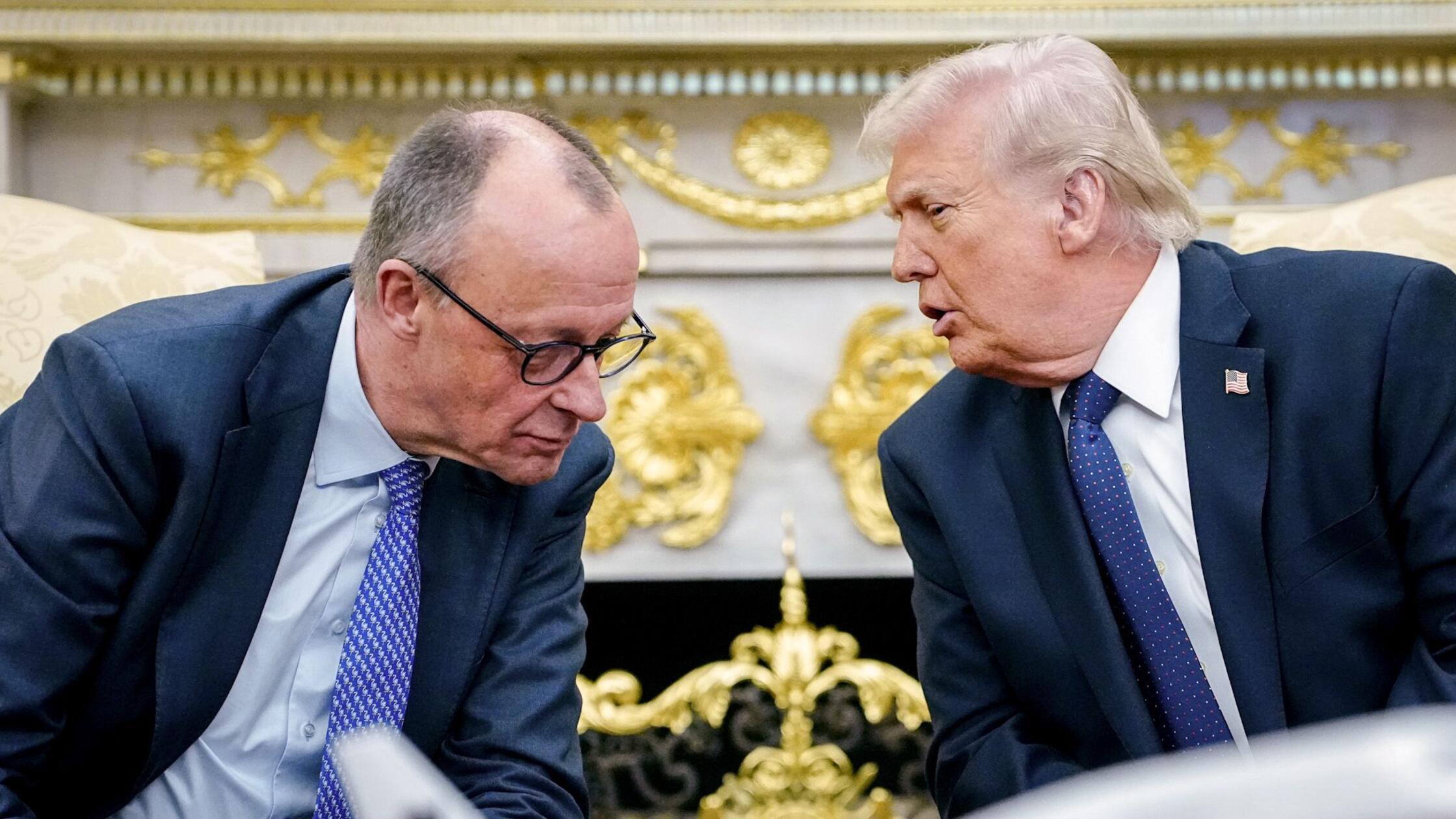 „Er hat keine Ahnung, wovon er spricht!“ Trump attackiert Merz ...