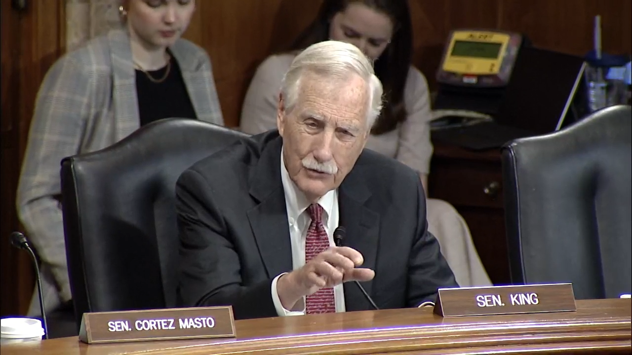 'Wind and solar are the lowest-cost energy sources today': Angus King ...