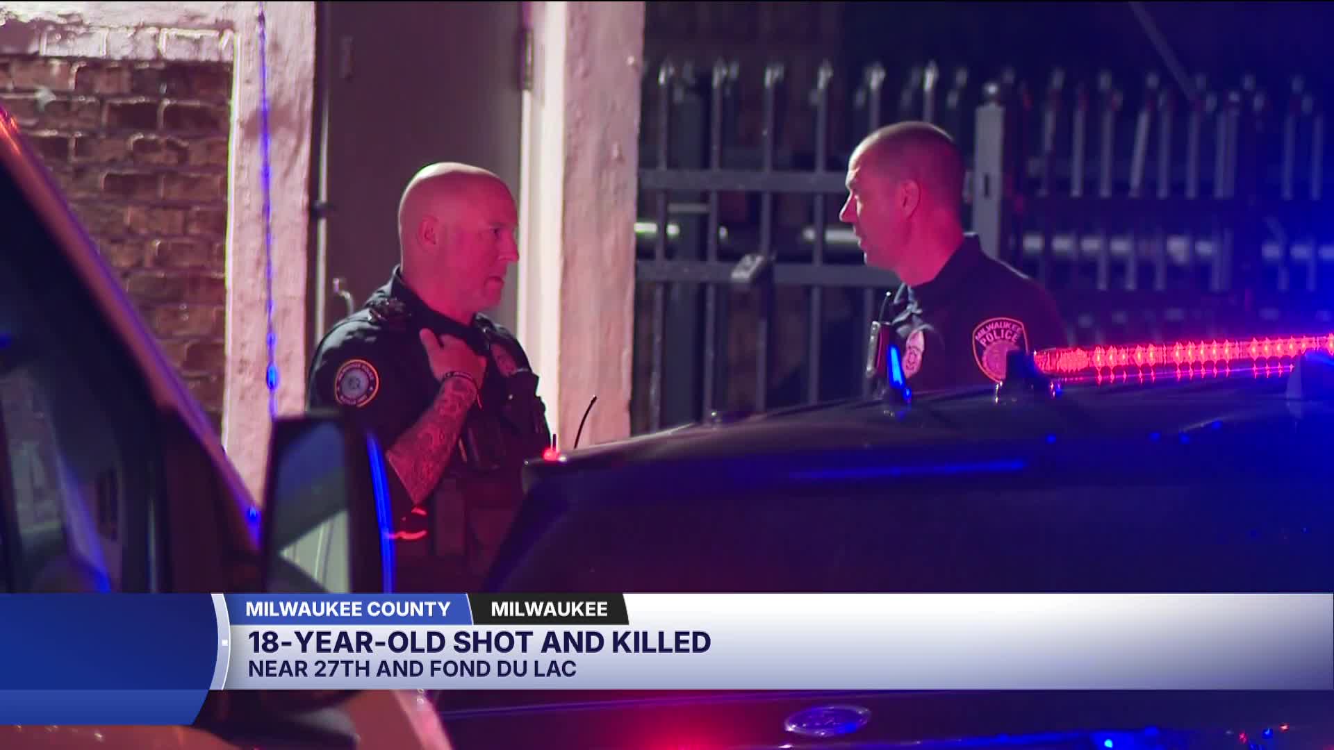18-year-old shot and killed in Milwaukee