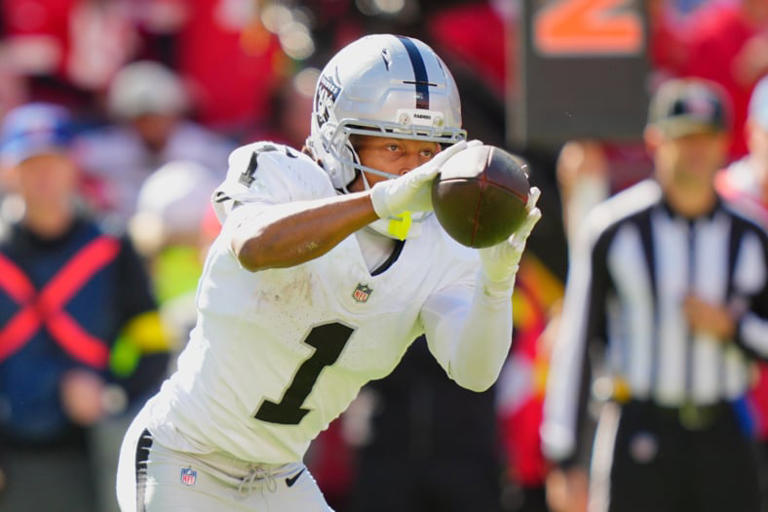 Las Vegas Raiders wide receiver depth chart 2026: No clear No. 1 option ...